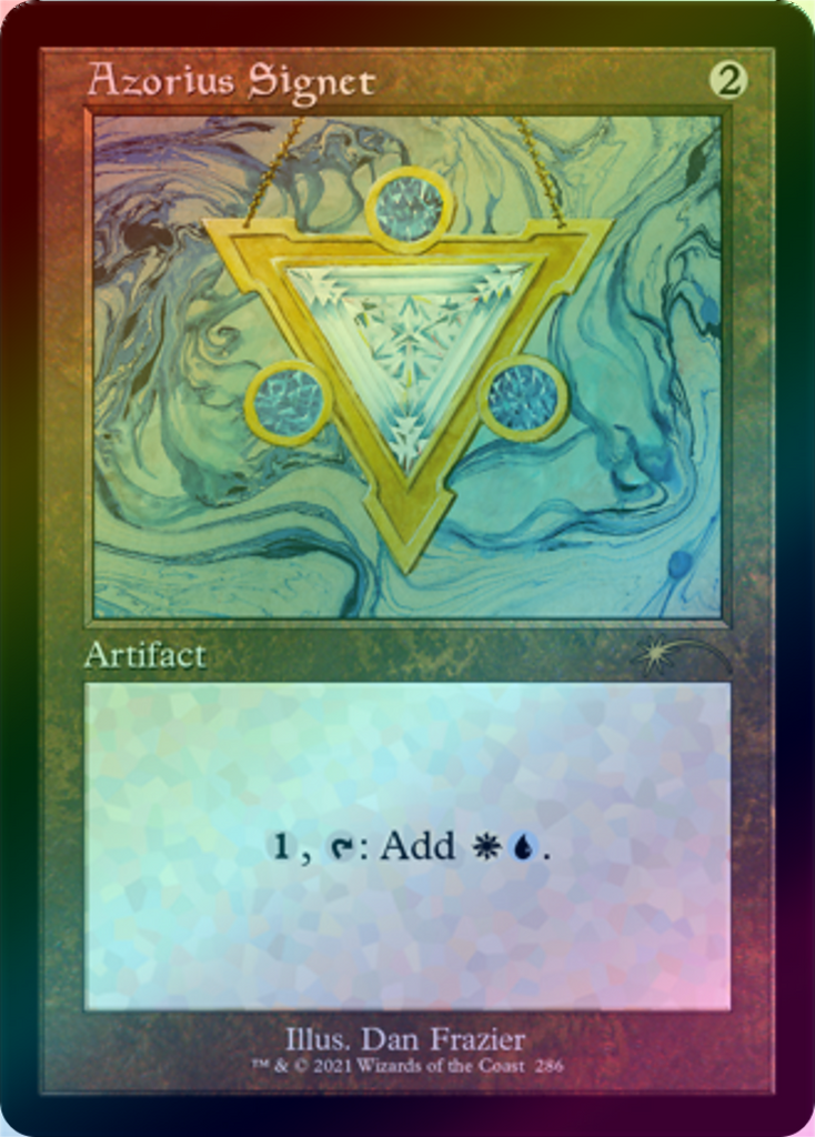 401 Games Canada - Azorius Signet - Dan Frazier is Back Secret Lair ...