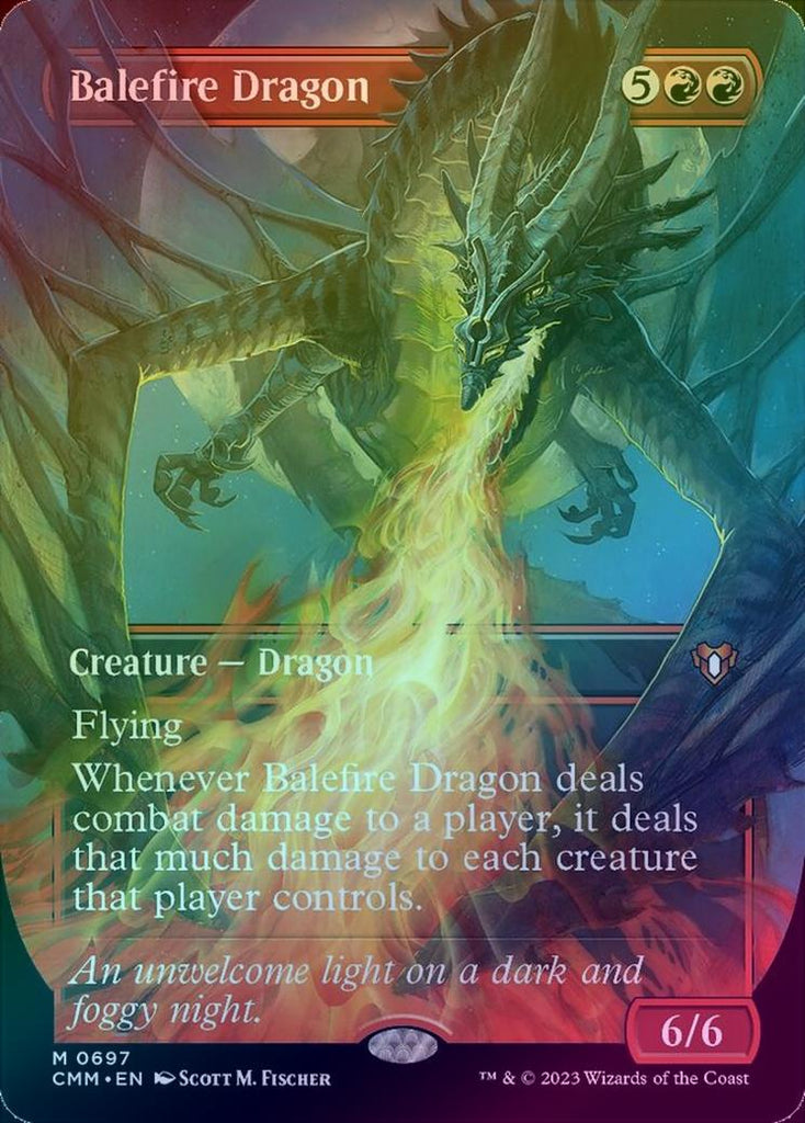 401 Games Canada - Balefire Dragon - Borderless (Foil) (CMM)