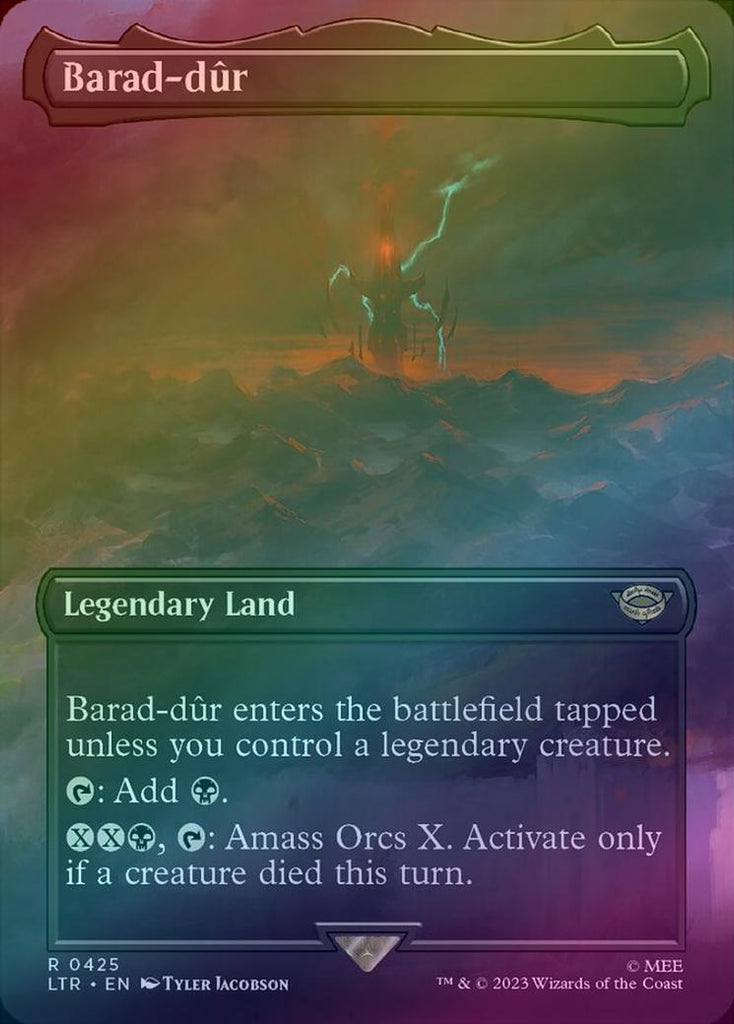 401 Games Canada - Barad-dur - Borderless Scene (Foil) (LTR)