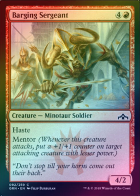 401 Games Canada - Barging Sergeant (Foil) (GRN)