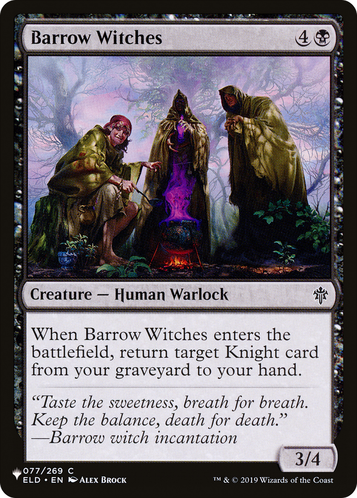 401 Games Canada - Barrow Witches - ELD Reprint (PLST)
