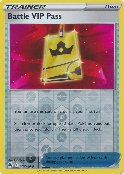 401 Games Canada - Battle VIP Pass - 225/264 - Uncommon - Reverse Holo