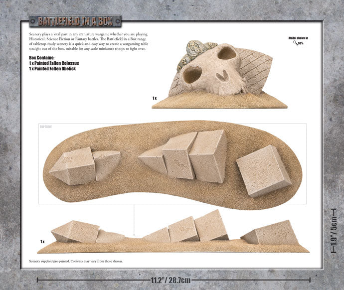 401 Games Canada - Battlefield in a Box - Forgotten City - Fallen Colossus
