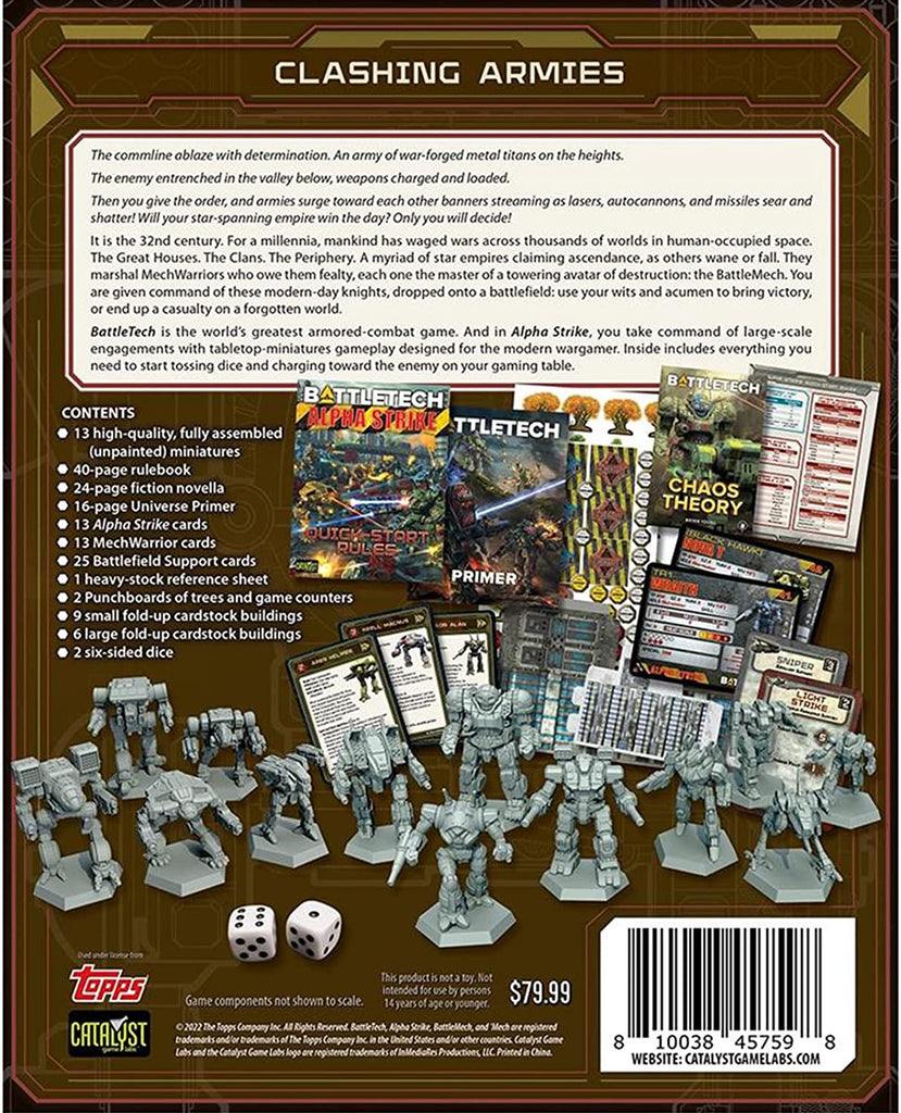 401 Games Canada - Battletech - Alpha Strike - Boxed Set