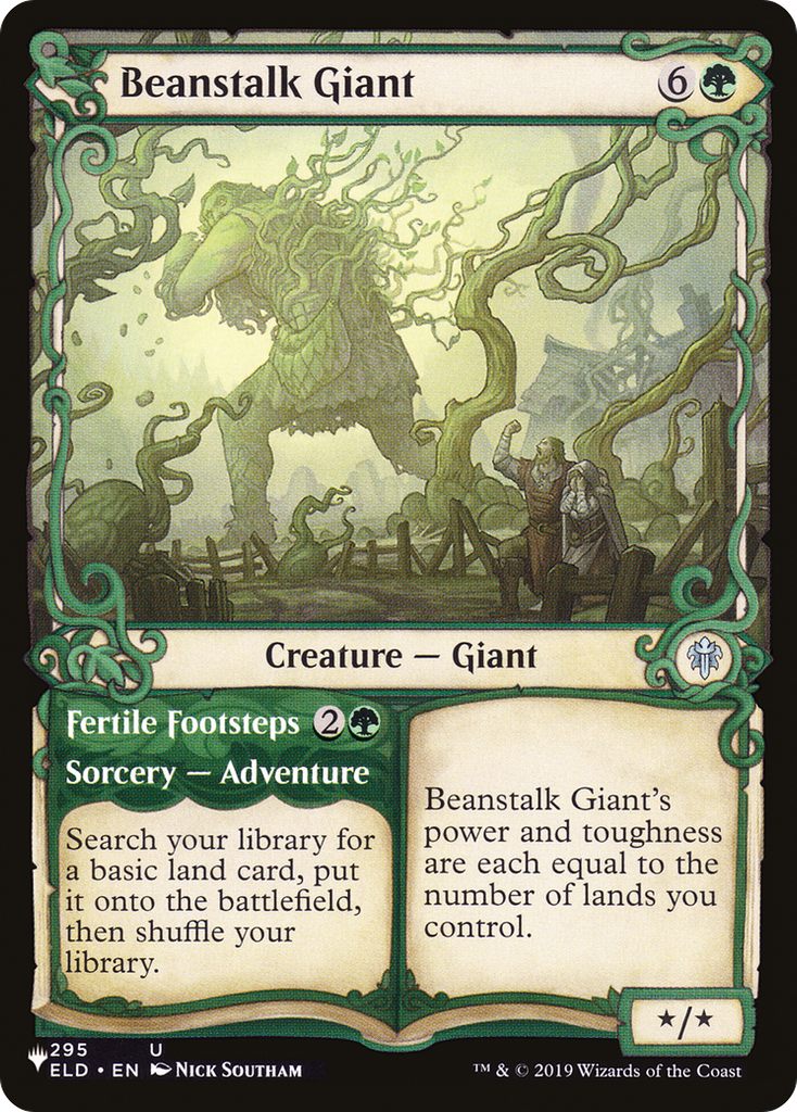 401 Games Canada - Beanstalk Giant // Fertile Footsteps - ELD Reprint ...