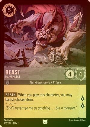 401 Games Canada - Beast (Hardheaded) - 172/204 - Uncommon (Foil)