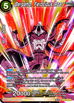 401 Games Canada - Bergamo, Ferocious Roar - DB2-108 - Super Rare