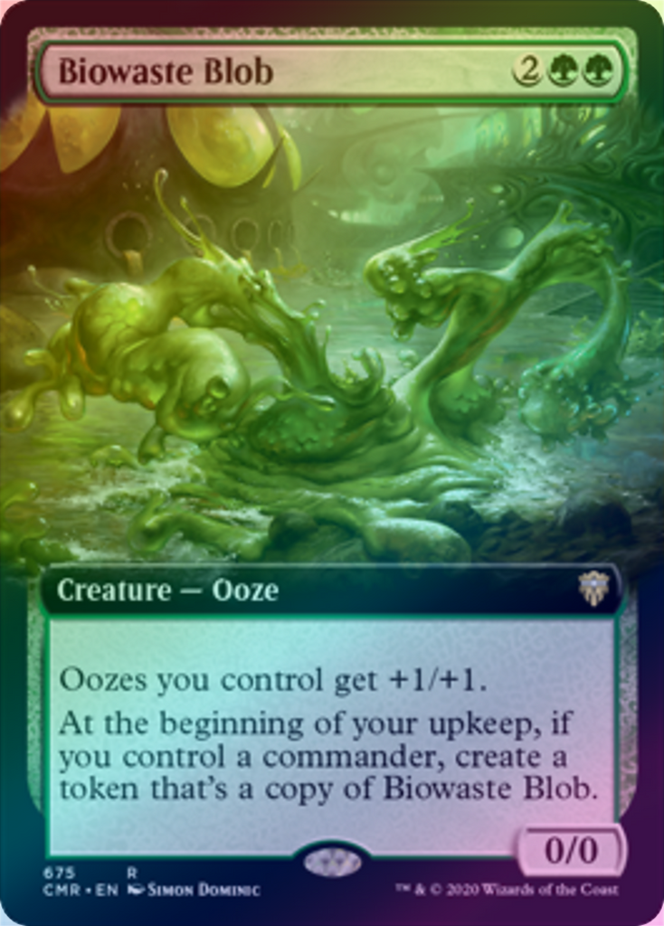 401 Games Canada - Biowaste Blob - Extended Art (Foil) (CMR)
