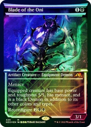 401 Games Canada - Blade of the Oni - Soft Glow Showcase (Etched) (NEO)