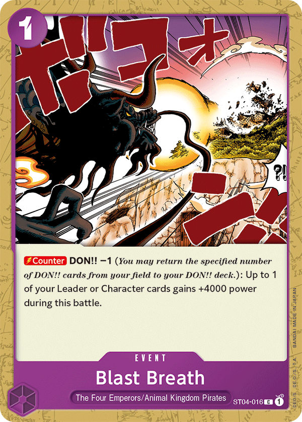 401 Games Canada - Blast Breath - ST04-016 - Common