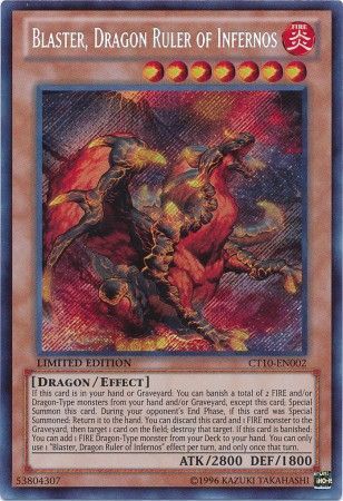 401 Games Canada - Blaster, Dragon Ruler of Infernos - CT10-EN002 ...