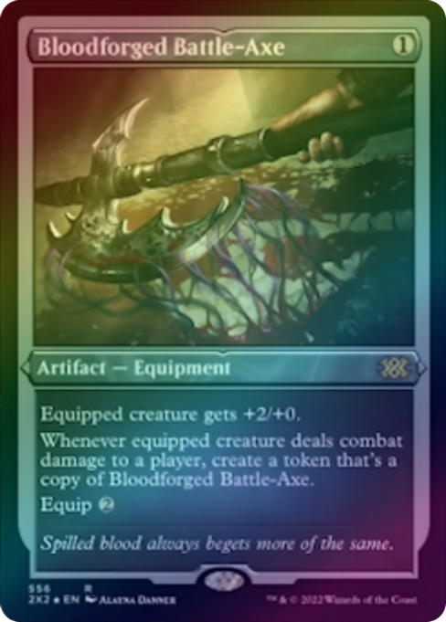 401 Games Canada - Bloodforged Battle-Axe (Etched) (2X2)