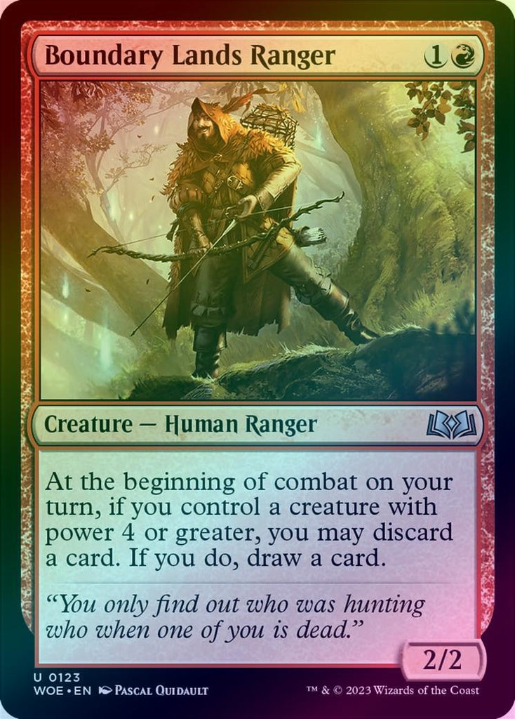 401 Games Canada - Boundary Lands Ranger (Foil) (WOE)