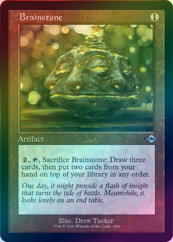 401 Games Canada - Brainstone - Retro Frame (Foil) (MH2)