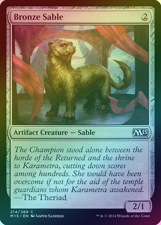 401 Games Canada - Bronze Sable (Foil) (M15)