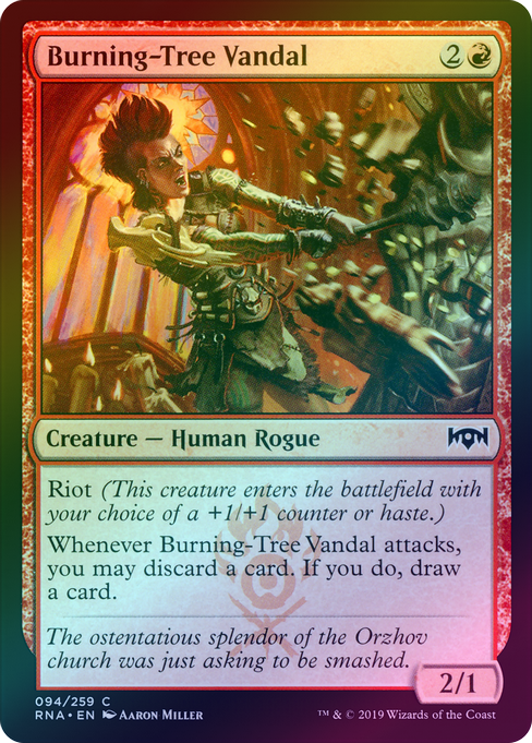 401 Games Canada - Burning-Tree Vandal (Foil) (RNA)