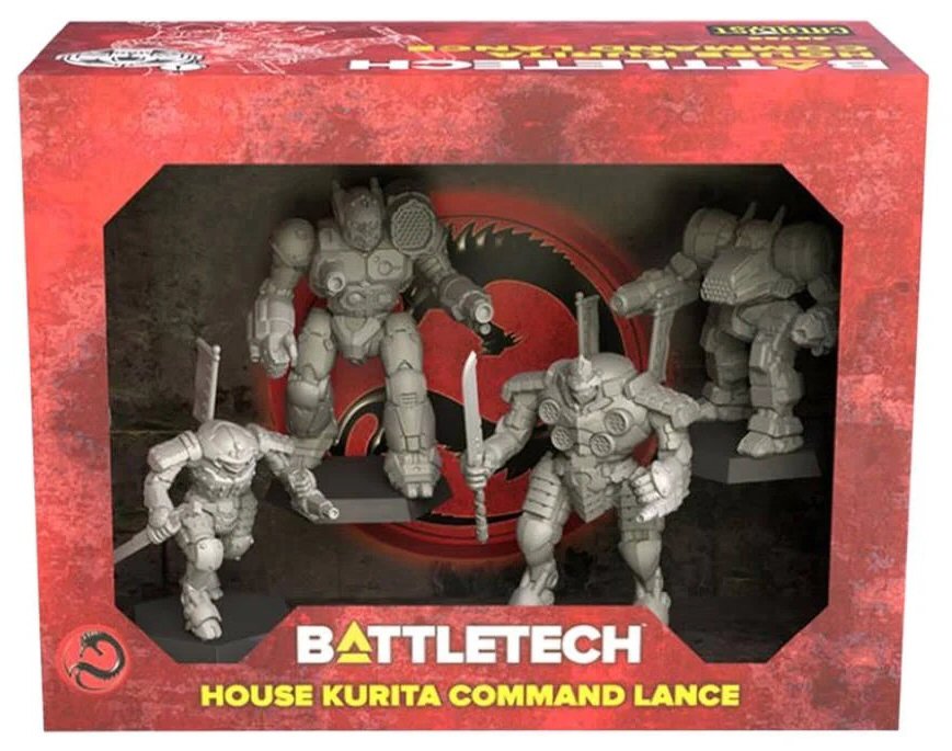 401 Games Canada - Battletech - House Kurita Command Lance [35786] (Pre ...