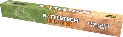 401 Games Canada - Battletech - BattleMat: FieldTech - Grasslands / Desert [35801F] (Pre-Order)