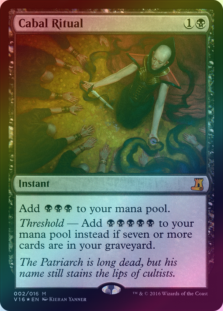 401 Games Canada - Cabal Ritual (Foil) (V16)