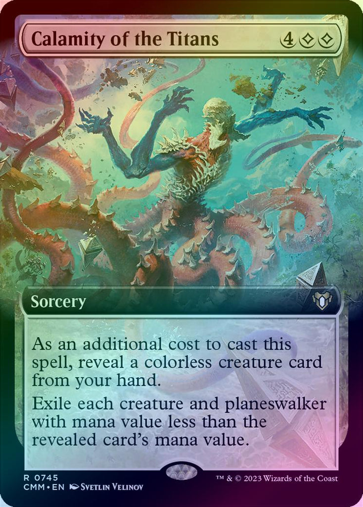 401 Games Canada - Calamity of the Titans - Extended Art (Foil) (CMM)