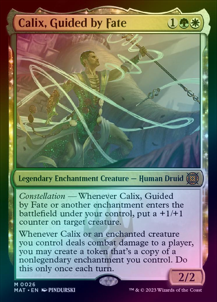 401 Games Canada - Calix, Guided by Fate (Foil) (MAT)