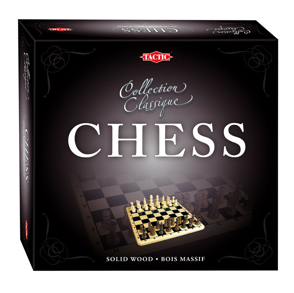 401 Games Canada - Chess - Collection Classique Solid Wood - Tactic