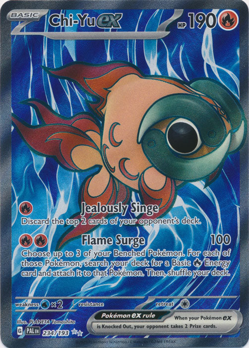 401 Games Canada - Chi-Yu ex - 234/193 - Full Art Ultra Rare