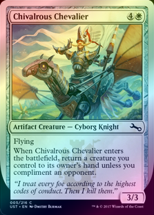 401 Games Canada - Chivalrous Chevalier (Foil) (UST)