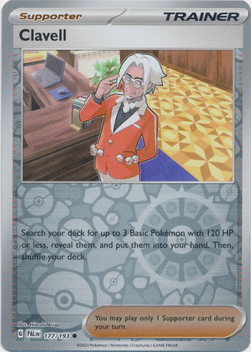 401 Games Canada - Clavell - 177/193 - Common - Reverse Holo