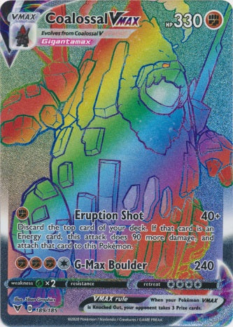 401 Games Canada - Coalossal VMAX - 189/185 - Hyper Rare