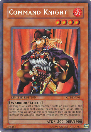 401 Games Canada - Command Knight - CT1-EN003 - Secret Rare - Limited ...