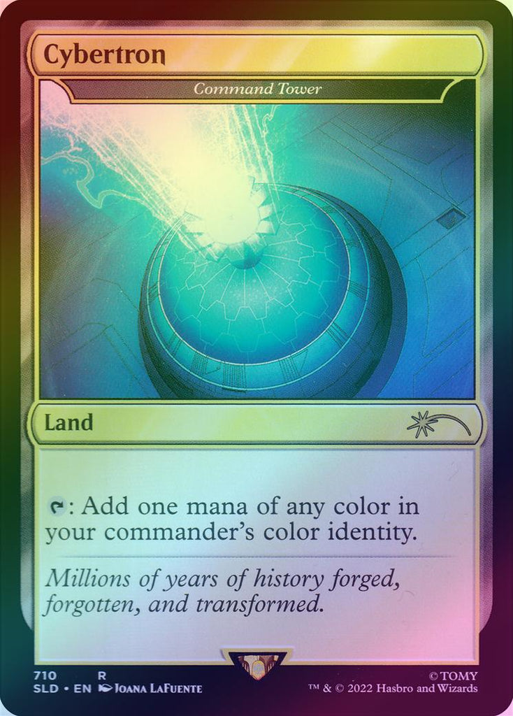 401 Games Canada - Command Tower - Transformers: Optimus Prime vs. Megatron Secret Lair (Foil) (SLD)