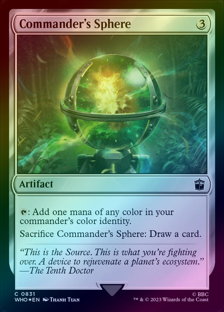 401 Games Canada - Commander's Sphere (Surge Foil) (WHO)