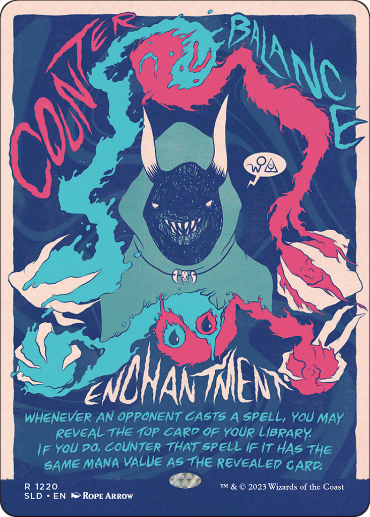 401 Games Canada - Counterbalance - Draw Your Hand Secret Lair (SLD)