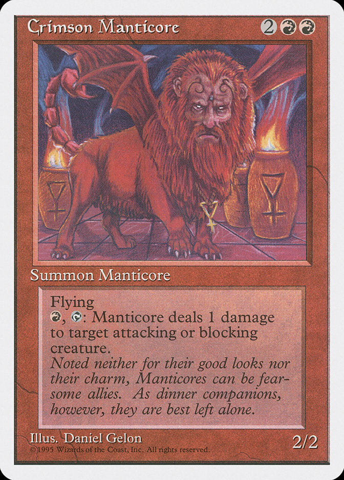 401 Games Canada - Crimson Manticore (4ED)