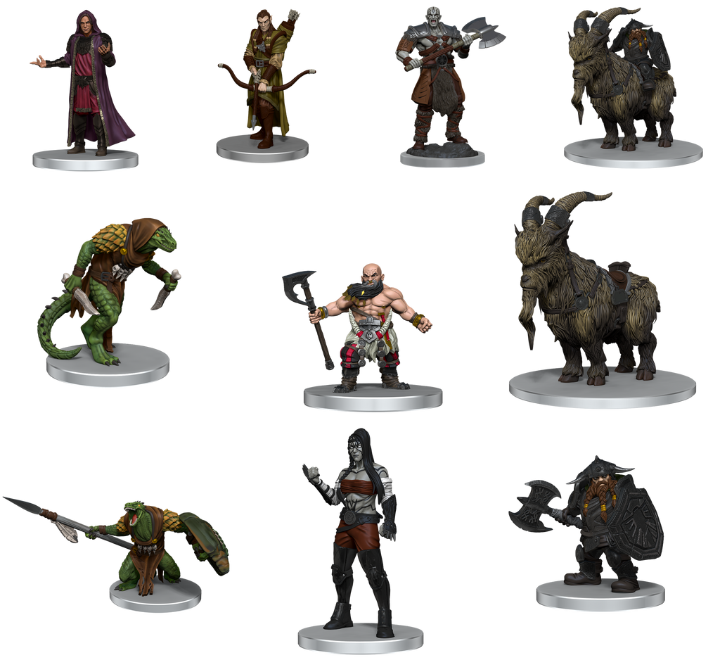 401 Games Canada - Critical Role Minis - Characters of Tal'dorei - Set 1