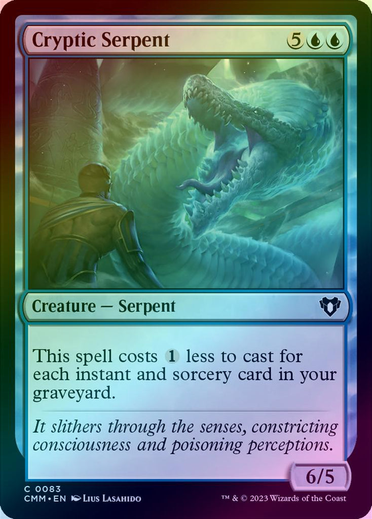 401 Games Canada - Cryptic Serpent (Foil) (CMM)