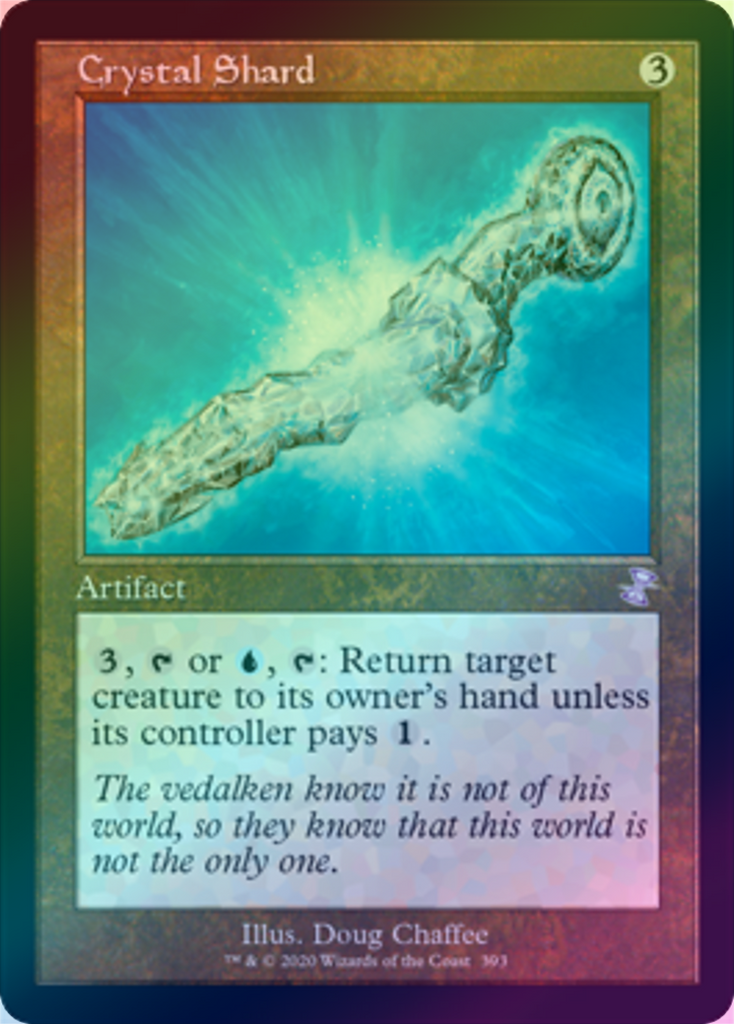 401 Games Canada - Crystal Shard - Retro Frame (Foil) (TSR)