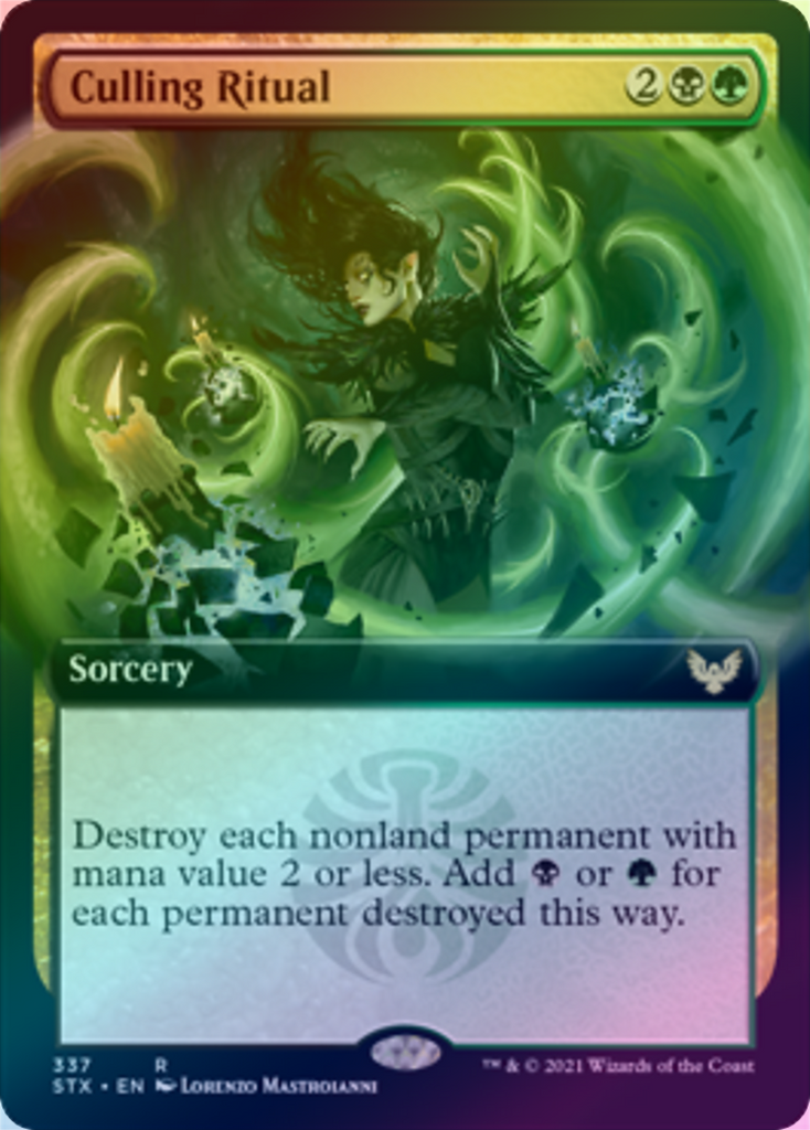 401 Games Canada - Culling Ritual - Extended Art (Foil) (STX)