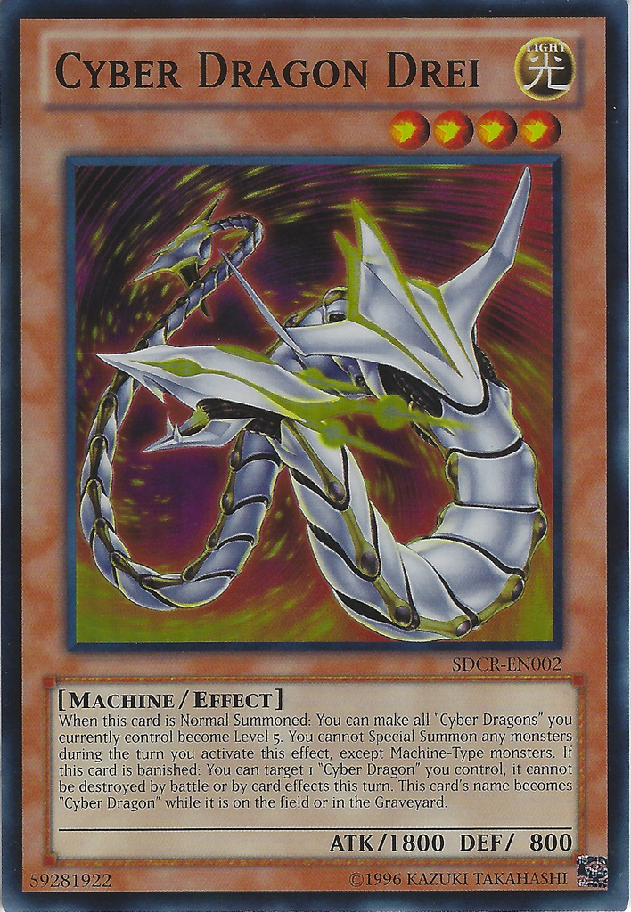 401 Games Canada - Cyber Dragon Drei - SDCR-EN002 - Super Rare - Unlimited