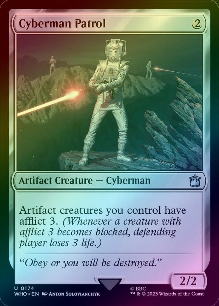401 Games Canada - Cyberman Patrol (Foil) (WHO)