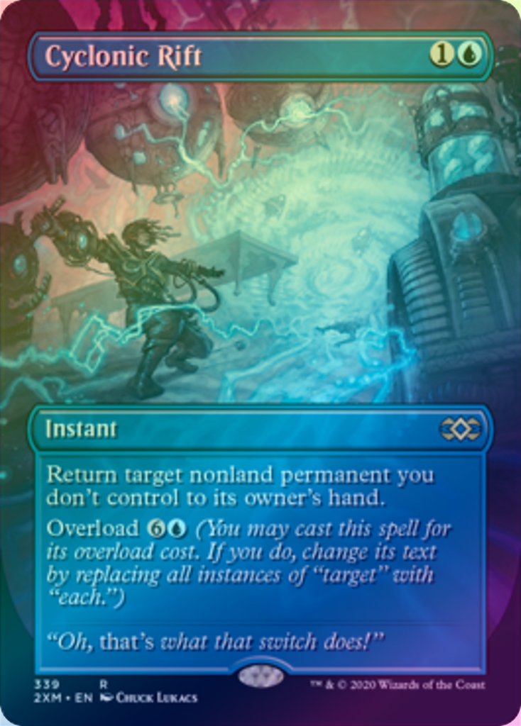 401 Games Canada - Cyclonic Rift - Borderless (Foil) (2XM)