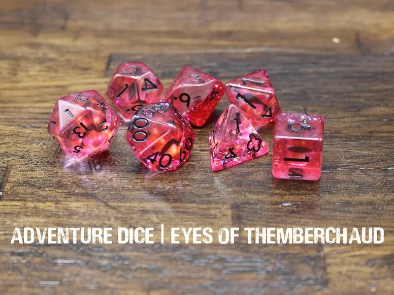 401 Games Canada - Adventure Dice - 7 Piece Set - Eyes of Themberchaud