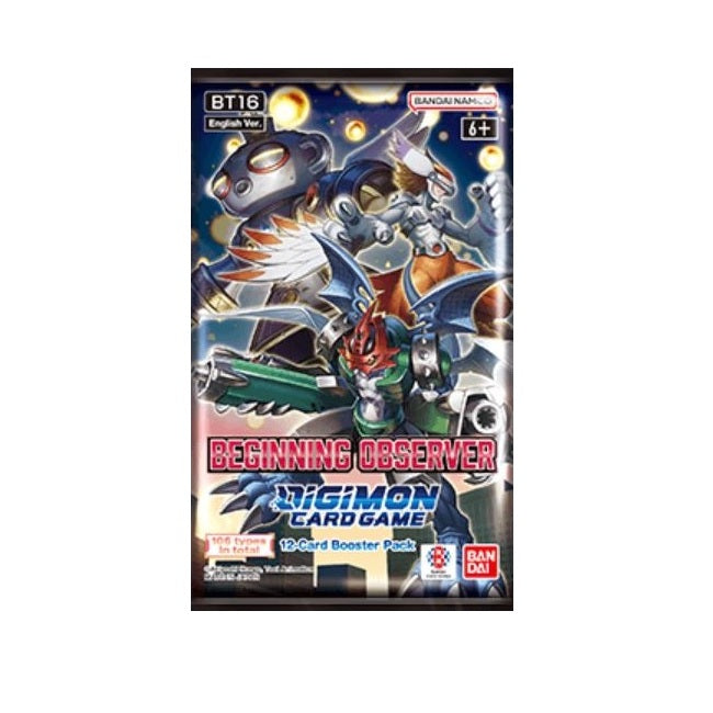 401 Games Canada - Digimon Card Game - Beginning Observer Booster Pack