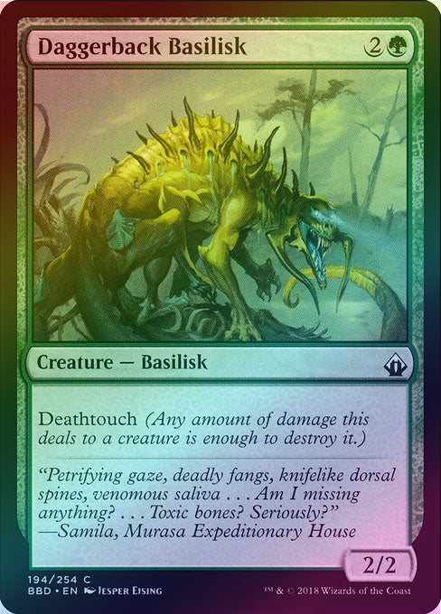 401 Games Canada - Daggerback Basilisk (Foil) (BBD)