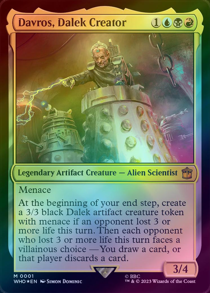401 Games Canada - Davros, Dalek Creator (Foil) (WHO)