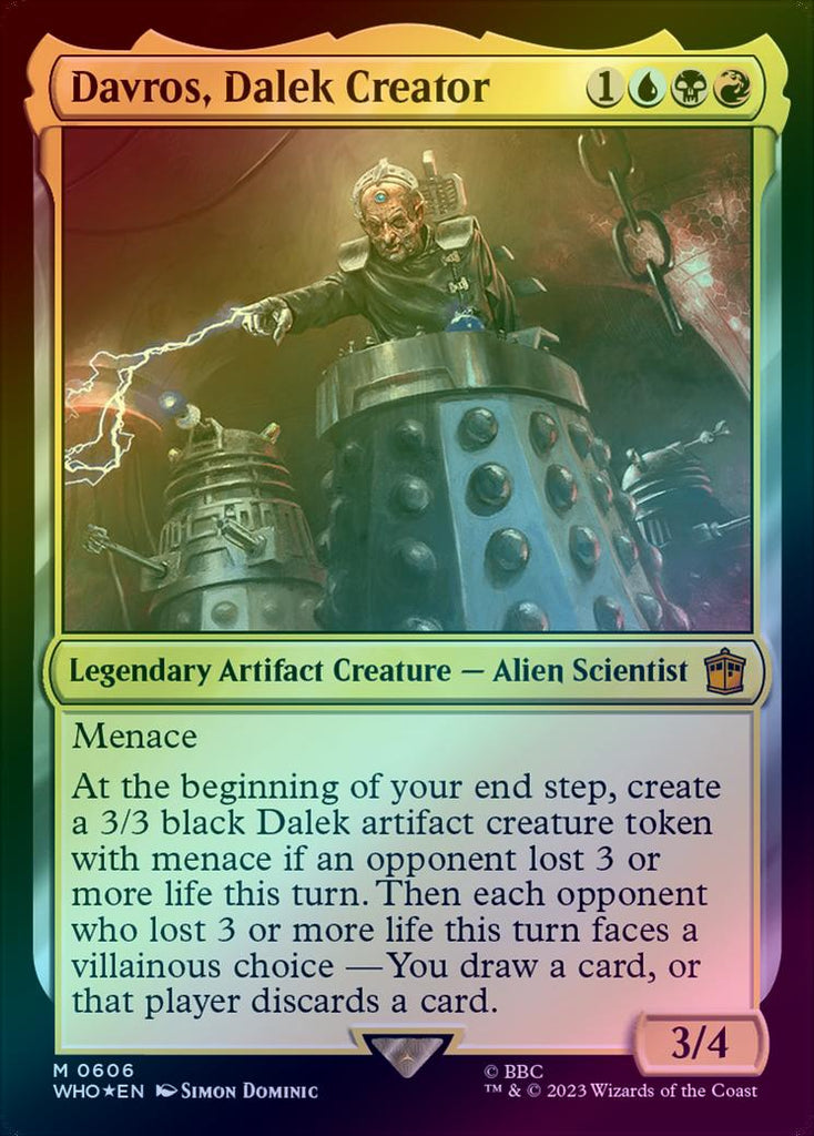 401 Games Canada - Davros, Dalek Creator (Surge Foil) (WHO)