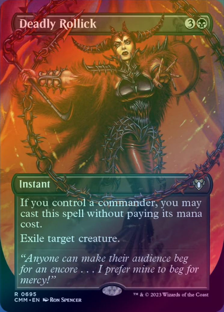 401 Games Canada - Deadly Rollick - Borderless (Foil) (CMM)