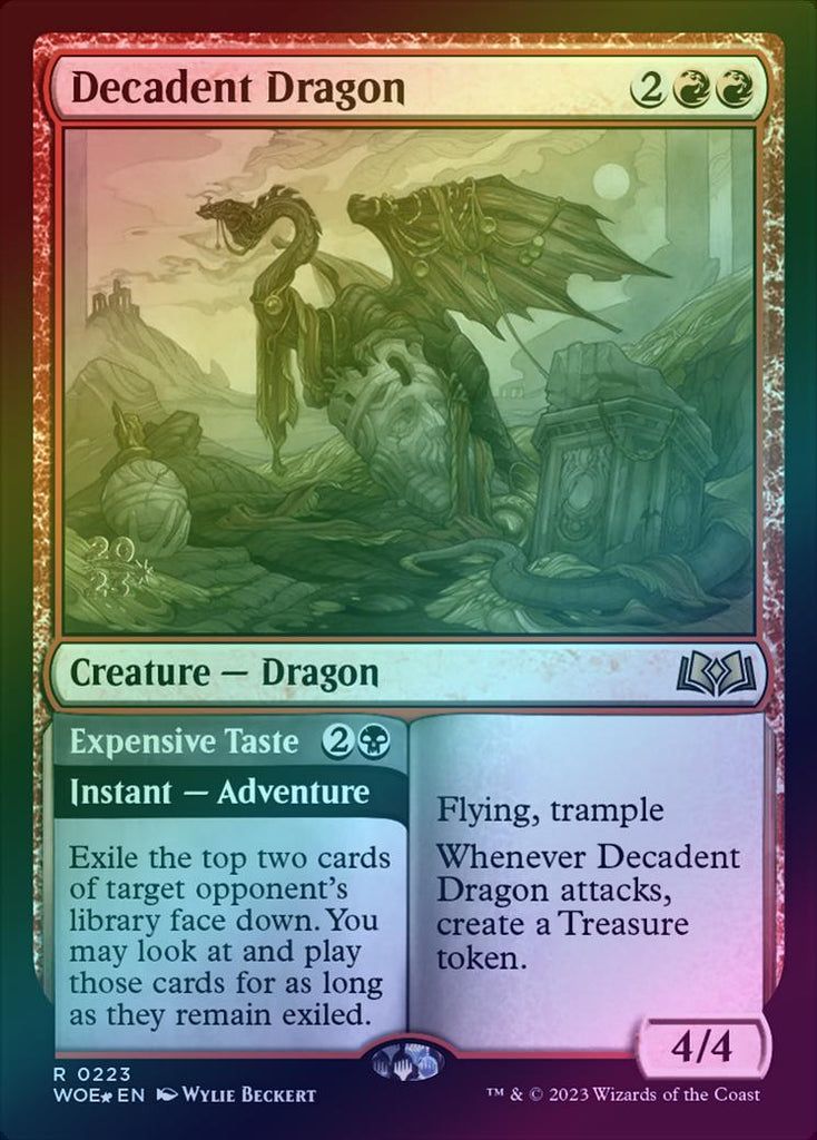 401 Games Canada - Decadent Dragon // Expensive Taste - Prerelease ...