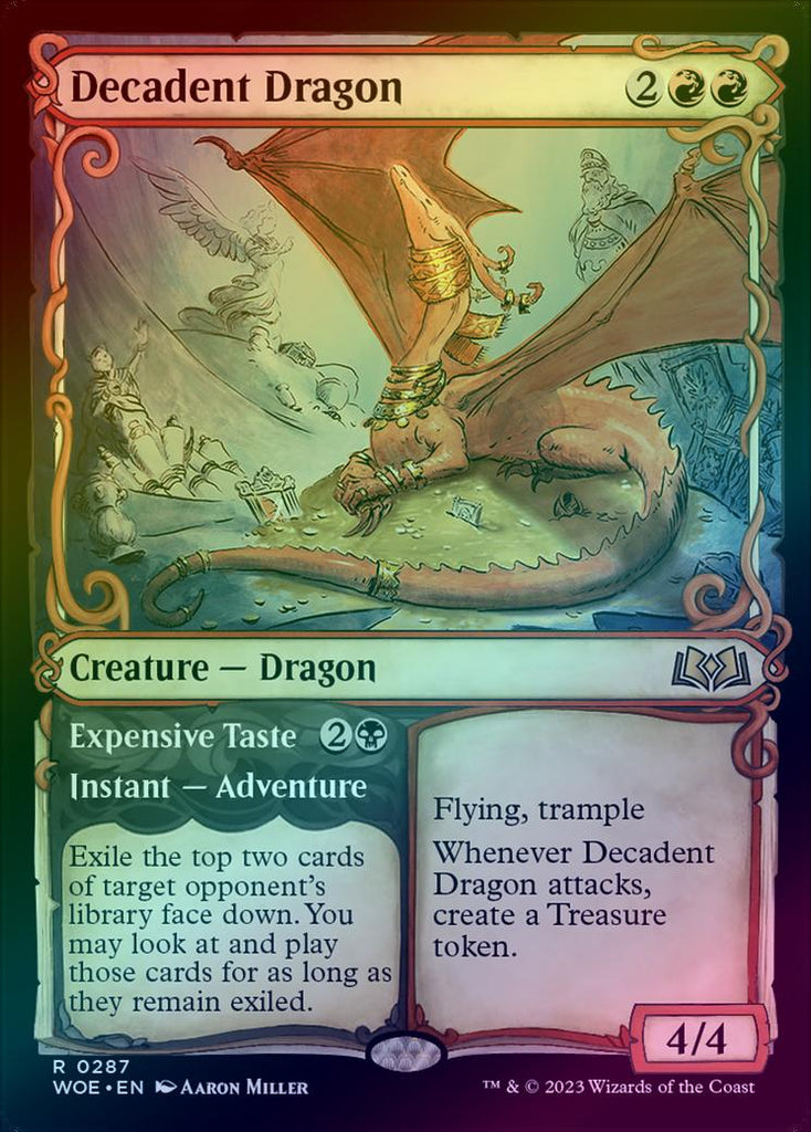 401 Games Canada - Decadent Dragon // Expensive Taste - Showcase (Foil ...